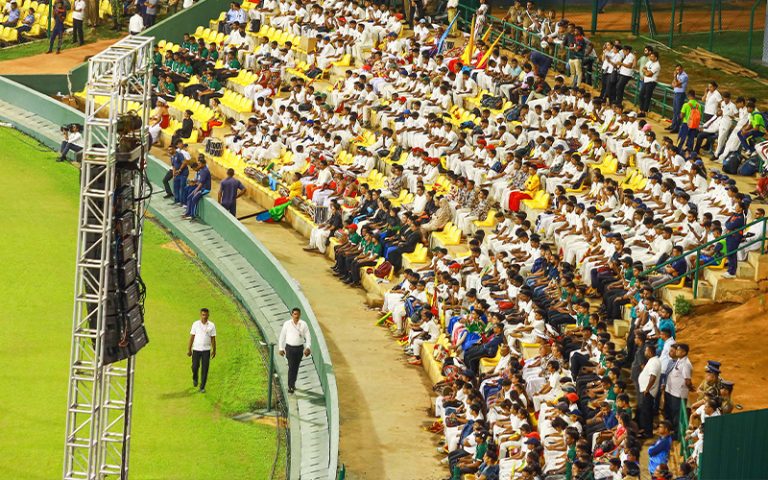 President Inaugurates Renovated Rangiri Dambulu International Cricket ...