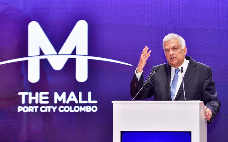 President Opens “The Mall” Duty-Free Shopping Complex in Colombo Port ...