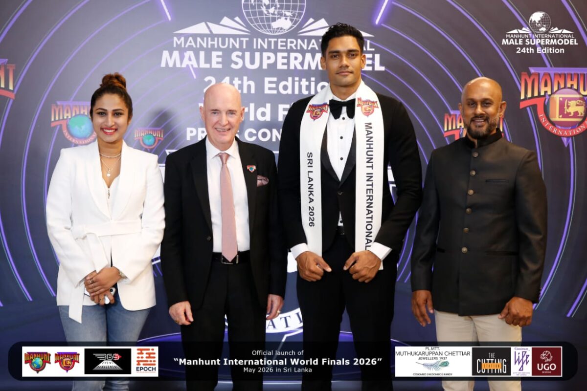 Sri Lanka to Host Manhunt International World Finals 2026 - Colombo Times