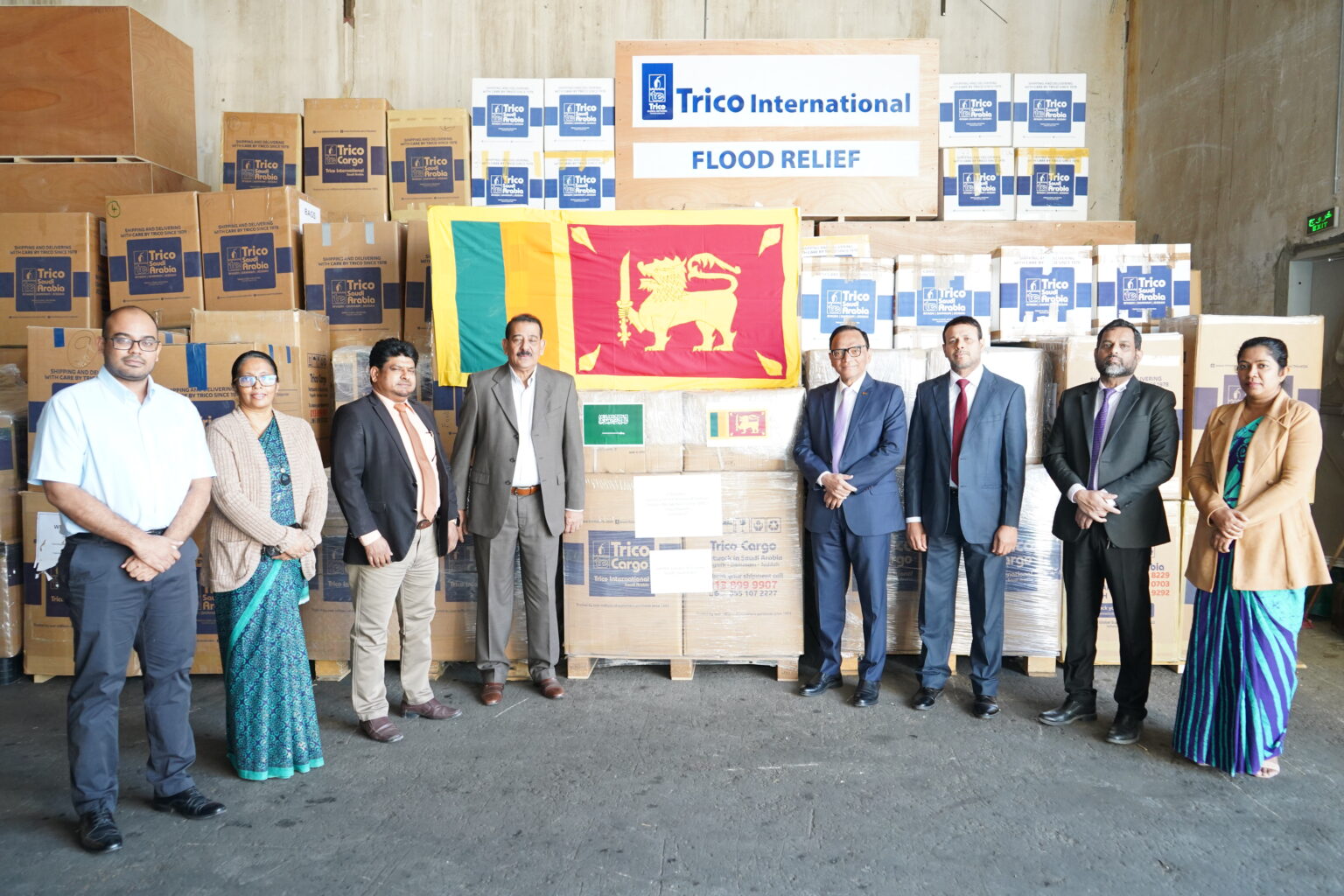 Sri Lanka Embassy in Riyadh Dispatches Third Shipment of Relief Items ...